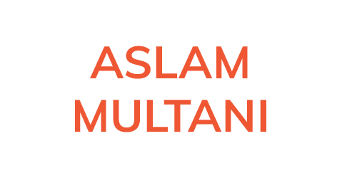 Aslam Name Logo